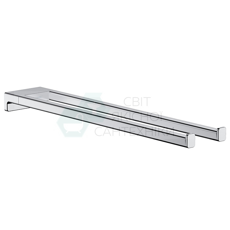 Купити Рушникотримач подвійний нерухомий Chrome Hansgrohe AddStoris ...