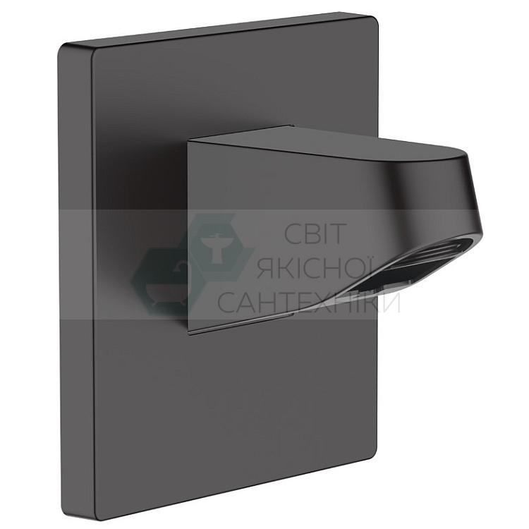 Купити Кронштейн для верхнього душу Matt Black HANSGROHE Pulsify 105 ...