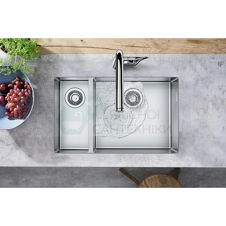 Купити Кухонна мийка під стільницю на дві чаші Stainless Steel ...