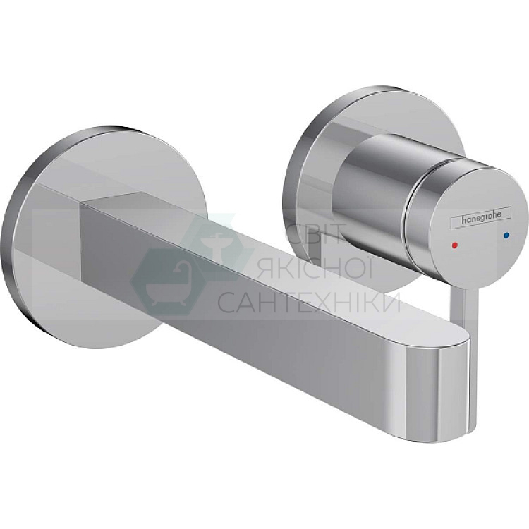 Купити Змішувач для умивальника зі стіни Chrome HANSGROHE Finoris 165 ...