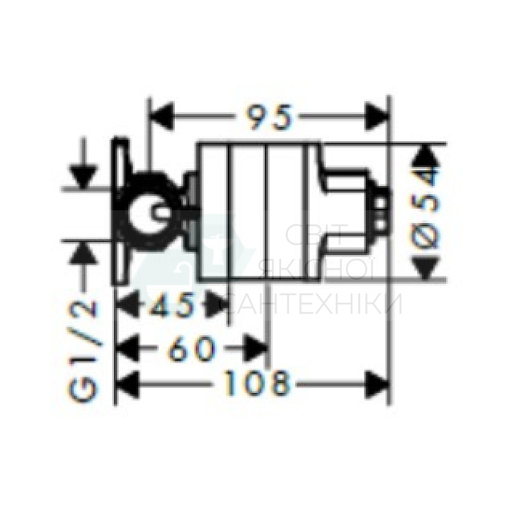 Купити Внутрішня частина для змішування води HANSGROHE 29235180 ...