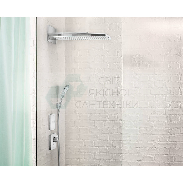 Купить Переключатель на 3 клавиши, цвет черный/хромированный HANSGROHE ...