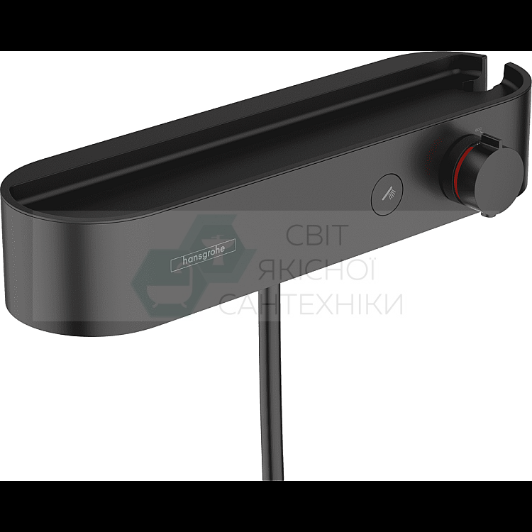 Купити Термостат 412 мм для душу Matt Black HANSGROHE ShowerTablet ...