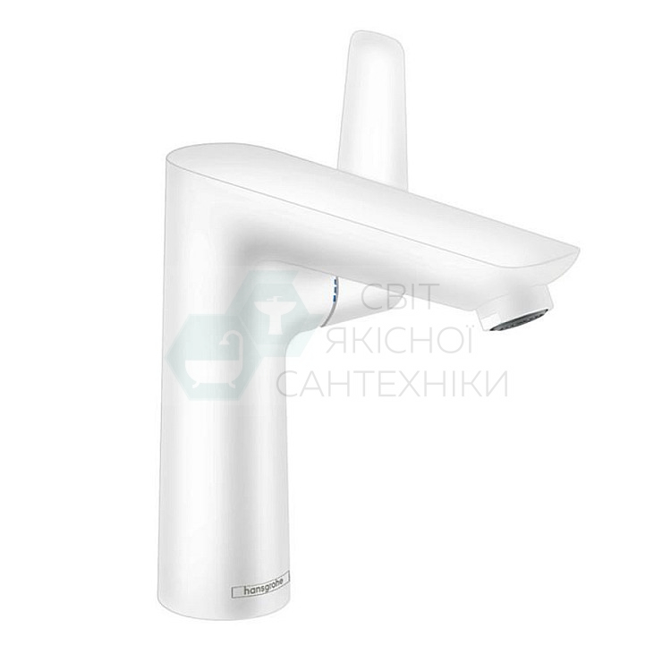 Купити Змішувач для умивальника з донним клапаном Matt White HANSGROHE ...