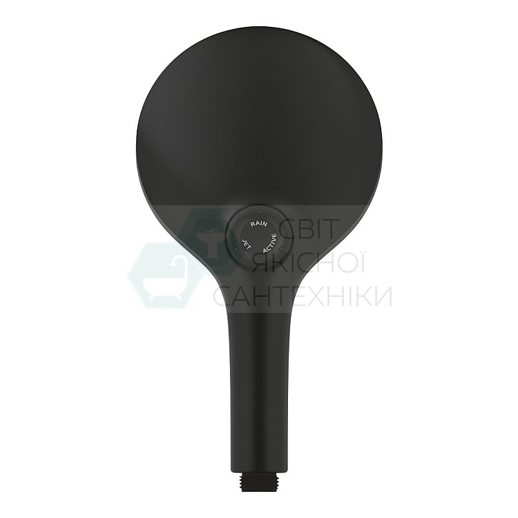 Купити Ручний душ Grohe Rainshower SmartActive 130 22127KF0 чорний ...