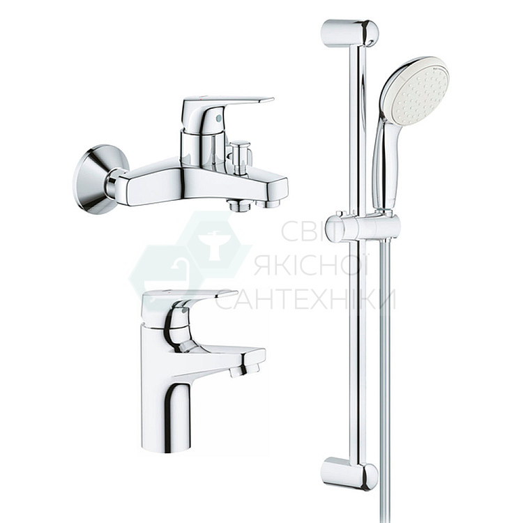 Купити Набір змішувачів для ванни GROHE BauFlow 121624 (23156000 ...