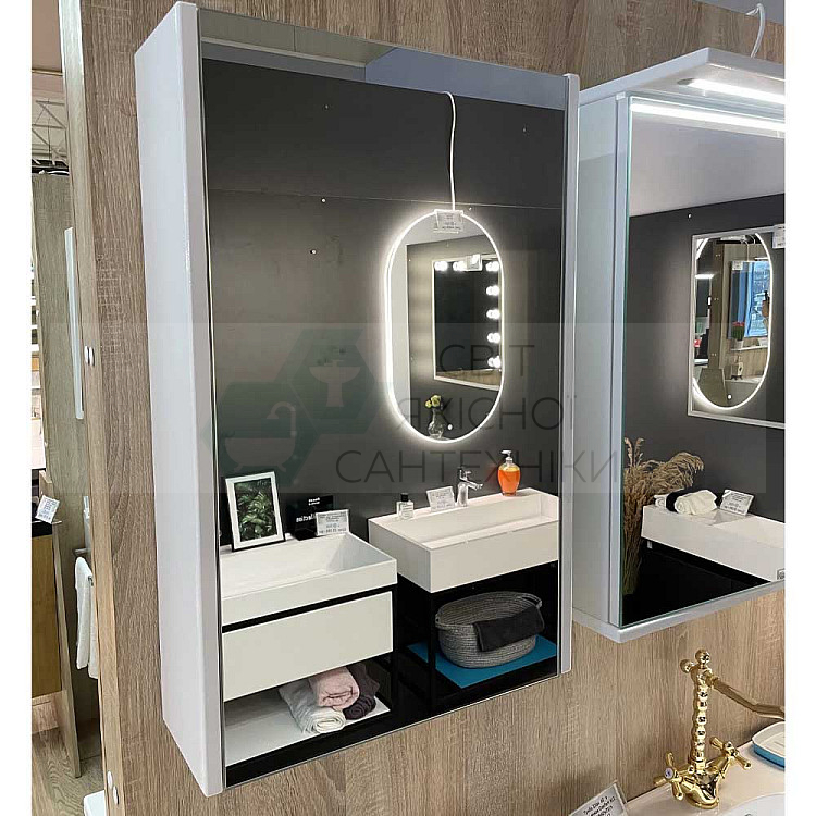 Купити Дзеркальна шафка Fancy Marble NOA 600 - SVITSANTEH