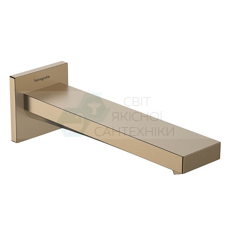 Купити Вилив на ванну Hansgrohe Tecturis E 73410140 Brushed Bronze ...