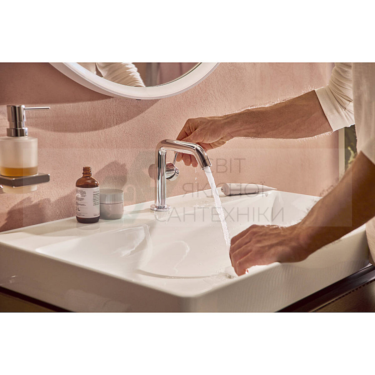 Купити Змішувач для умивальника push-open Hansgrohe Tecturis S 110 Fine ...