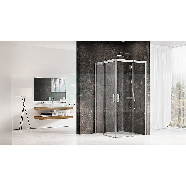 Купити Душова кабіна Ravak Matrix MSRV 4-100/100 1WVAAU00Z1 сатин ...