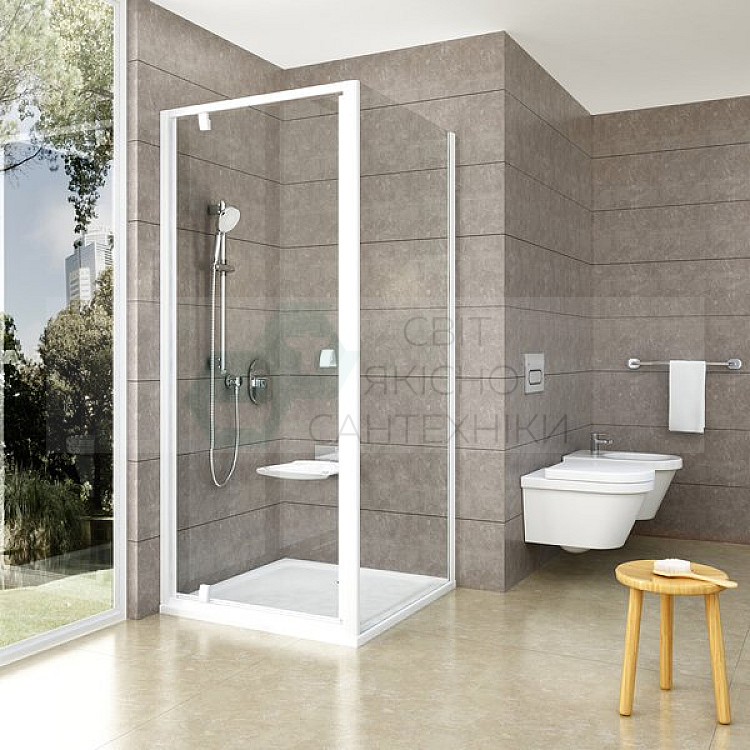 Купити Нерухома стінка для душу Ravak Pivot PPS- 80 90G40100Z1 білий ...