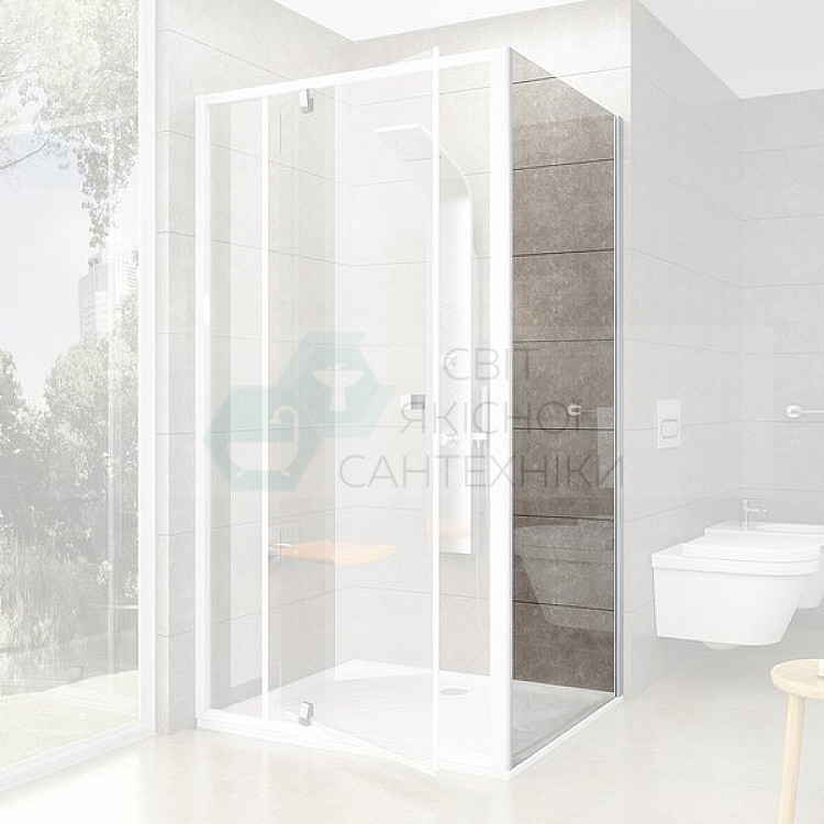 Купити Нерухома стінка для душу Ravak Pivot PPS- 80 90G40100Z1 білий ...