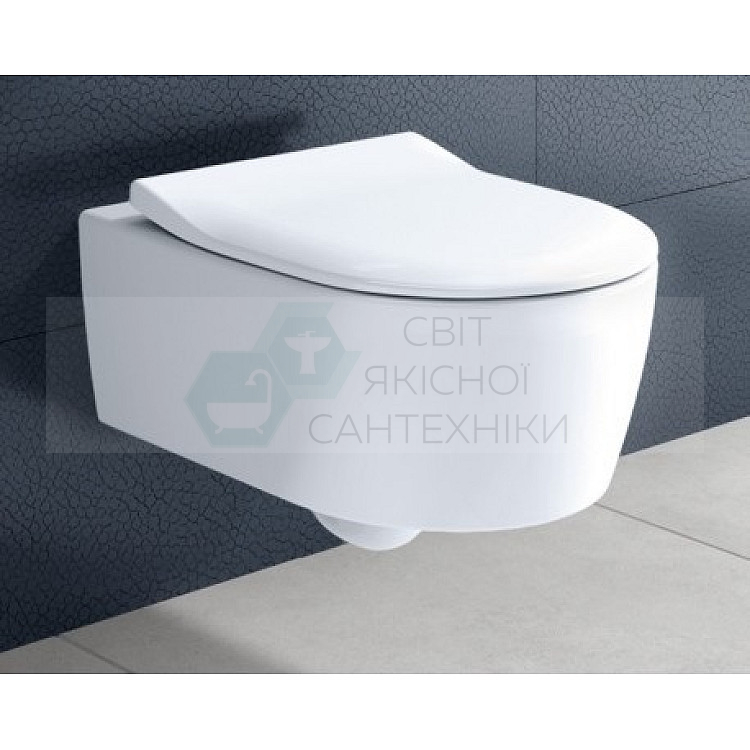 Купити Унітаз підвісний VILLEROY & BOCH AVENTO 5656RS01 без обідка з ...