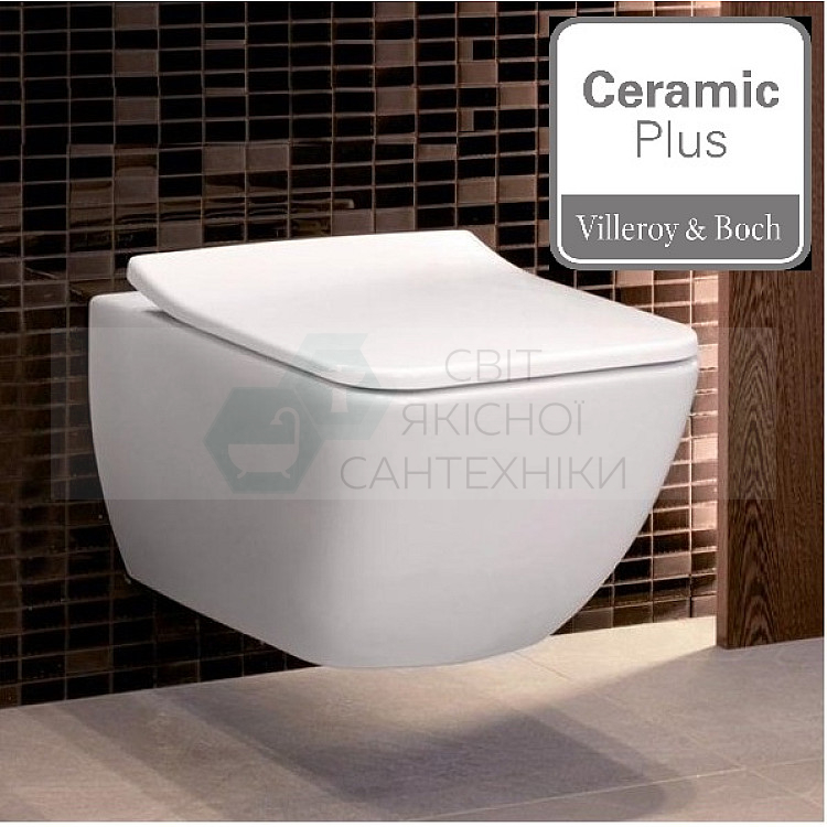 Купити Унітаз підвісний VILLEROY & BOCH 4611RSR1 | SvitSanteh