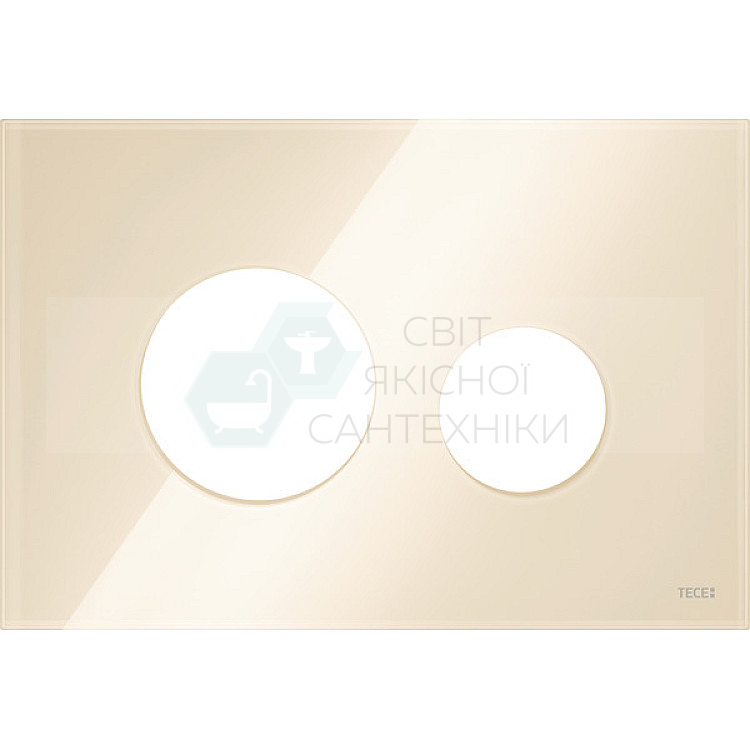Купити Лицьова панель змиву TECE Loop слонова кістка 9240680 - SVITSANTEH