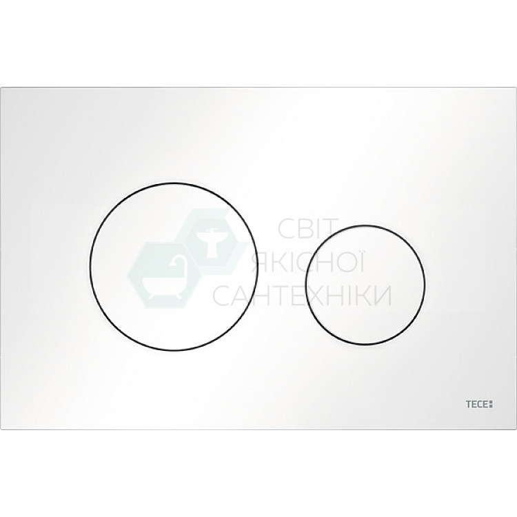 Купити Панель змиву TECE Loop з двома клавішами 9240920 - SVITSANTEH