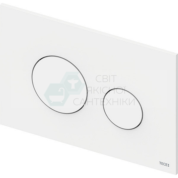 Купити Панель подвійного змиву TECE Loop біла матова 9240926 | SvitSanteh