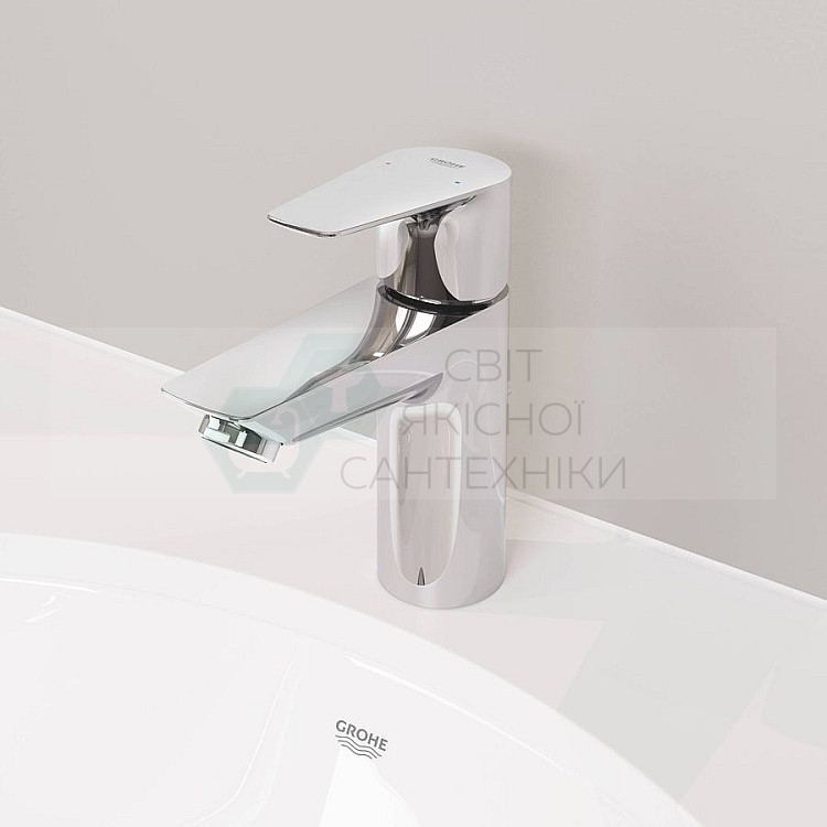 Купити Змішувач для умивальника Grohe BauEdge M-Size 23758001 хром ...