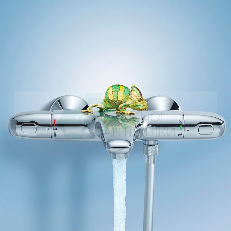 Купити Термостат для ванни Grohe Grohtherm 1000 34155003 хром | SvitSanteh