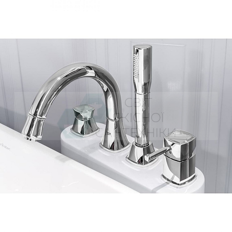 Купити Змішувач для ванни Grohe Grandera 19936000 хром | SvitSanteh
