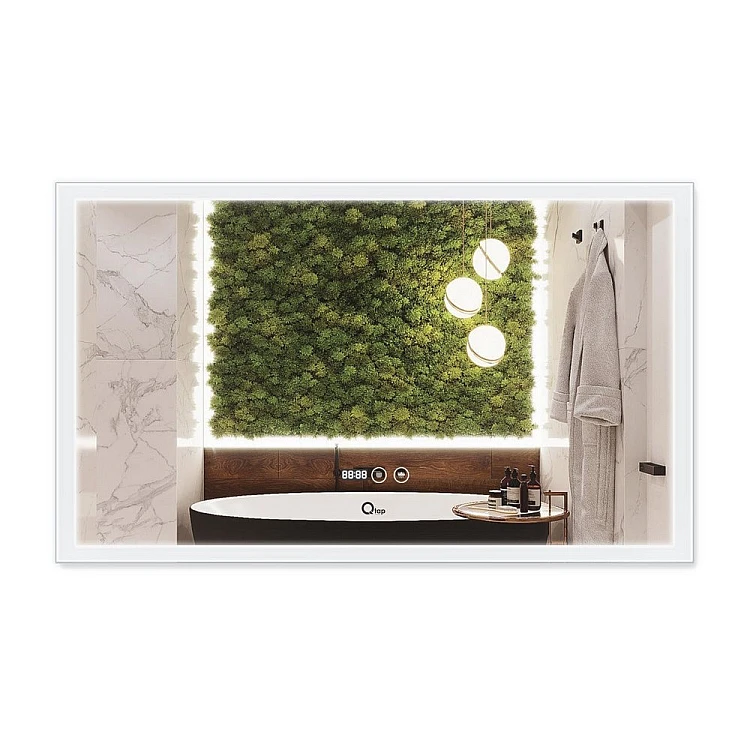 Купити Дзеркало Qtap Mideya Classic 80х60 з LED-підсвічуванням Touch ...