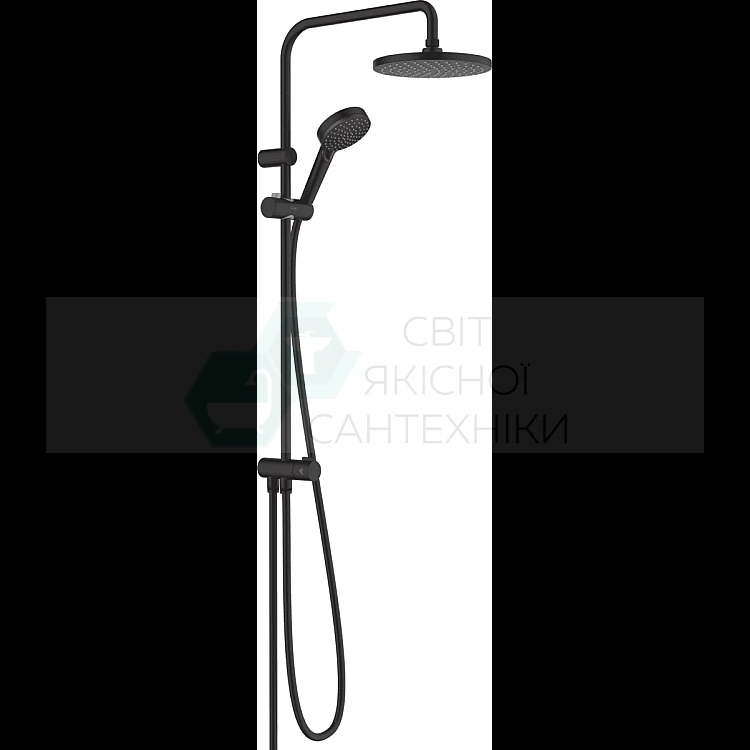 Купити Душова система 1jet Reno EcoSmart Matt Black HANSGROHE Vernis ...