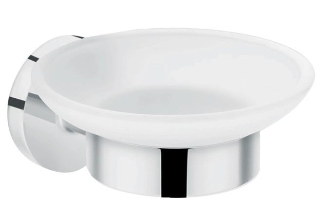 Купити Мильниця підвісна хромована скляна Hansgrohe Logis Universal ...