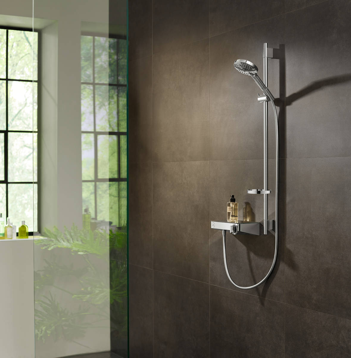 Купити Ручний душ EcoSmart 9L Chrome Chrome HANSGROHE Raindance Select ...