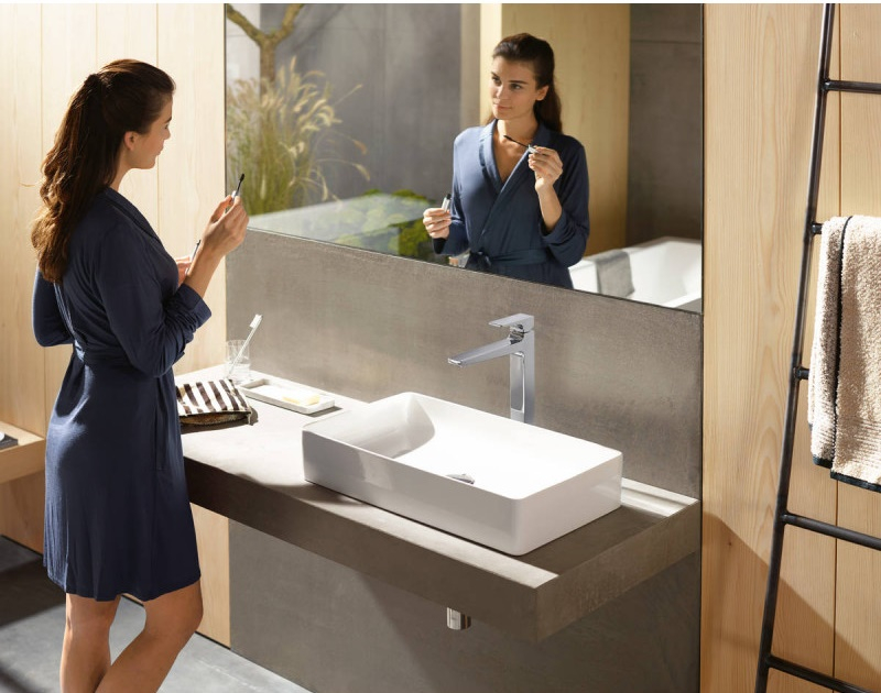 Купити Змішувач для умивальника HANSGROHE Metropol 260 Brushed Black ...