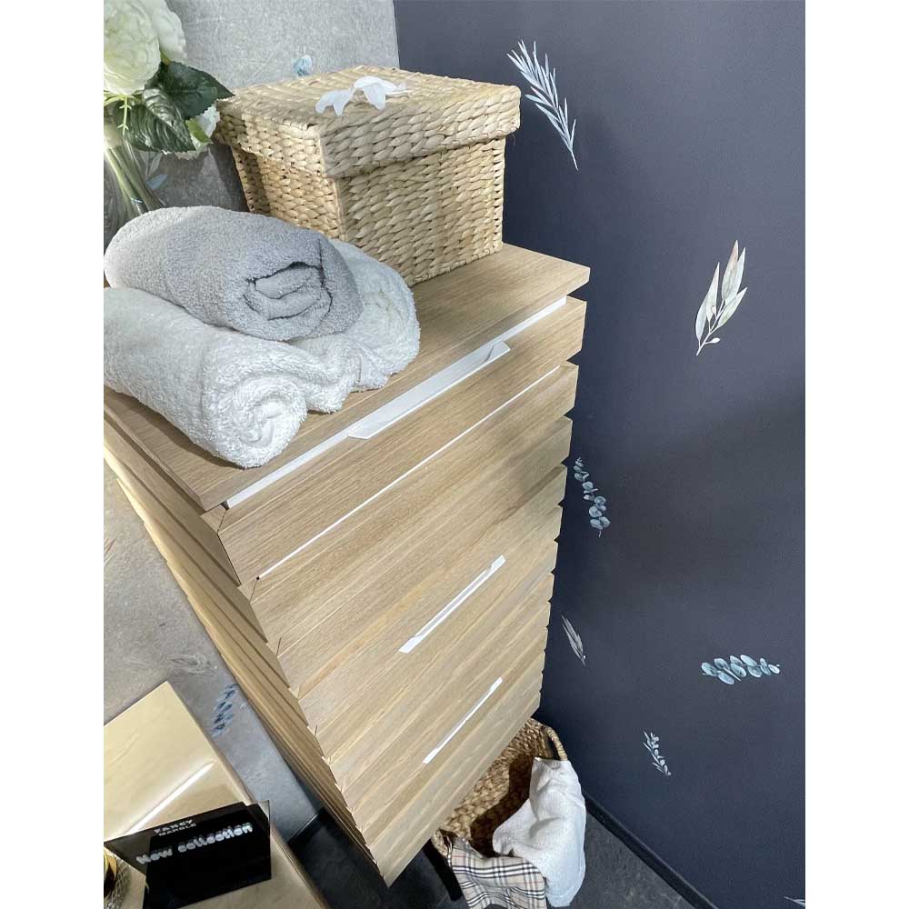 Купити Пенал для ванної кімнати Fancy Marble Sheppy - SVITSANTEH