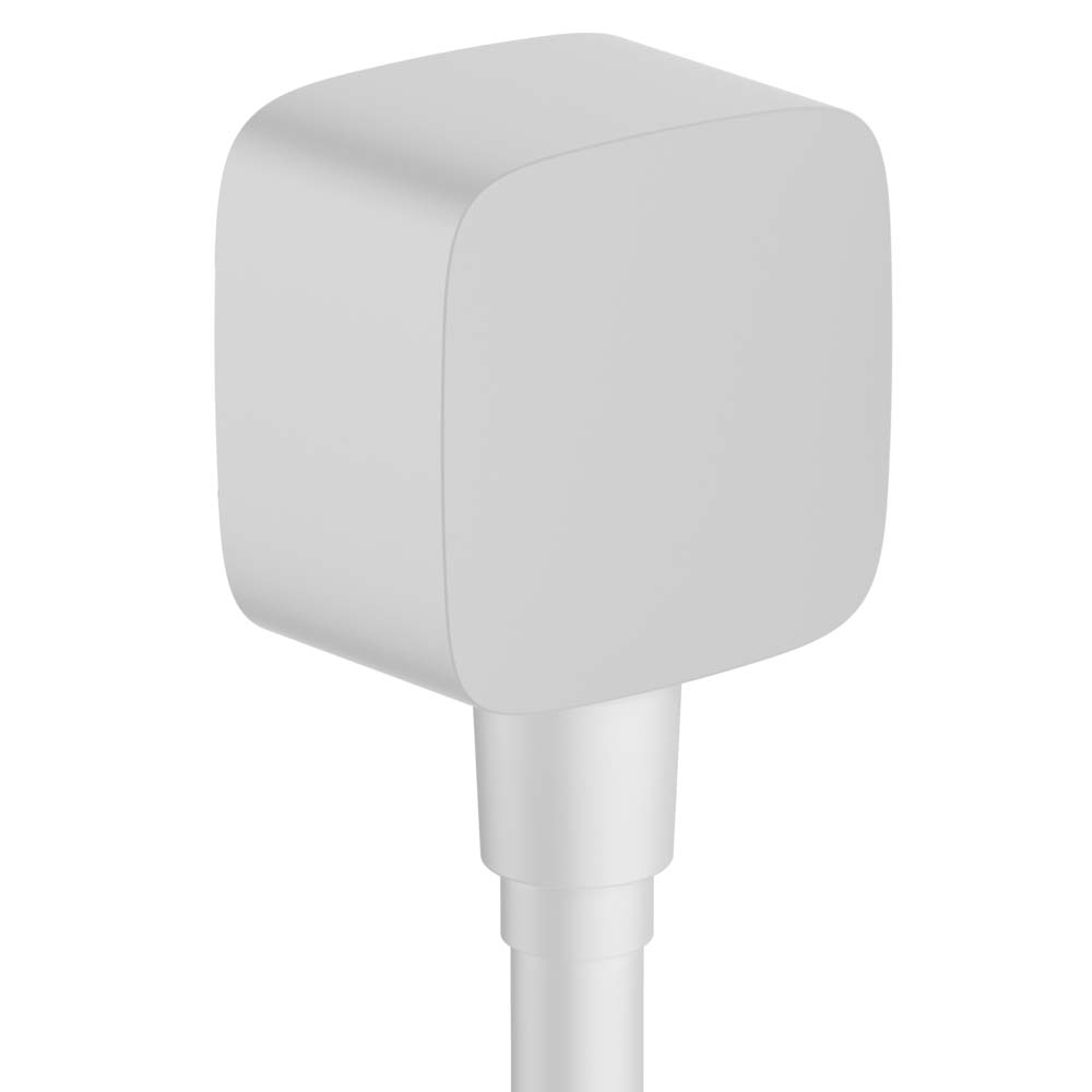 Купити Шлангове під'єднання зі зворотнім клапаном Matt White Hansgrohe ...