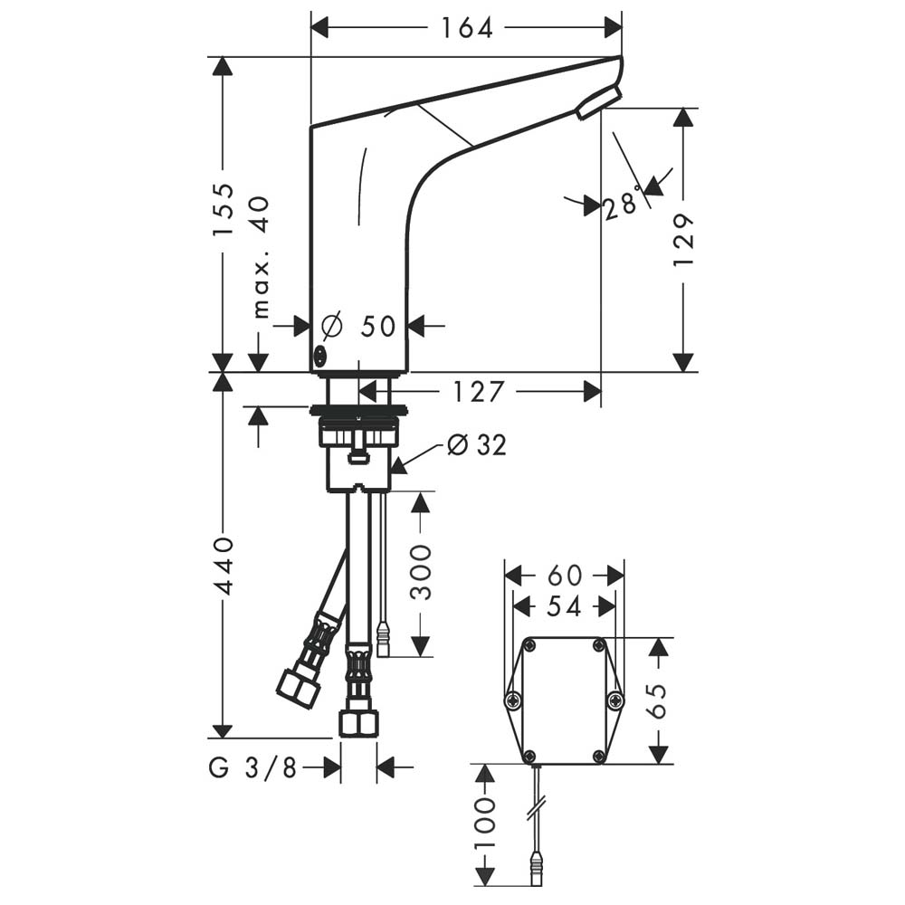 Купити Змішувач для раковини HANSGROHE Focus 31172000 - SVITSANTEH