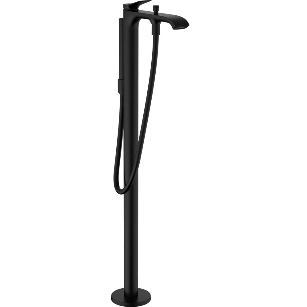 Купити Змішувач для ванни підлоговий Matt Black HANSGROHE Vivenis ...