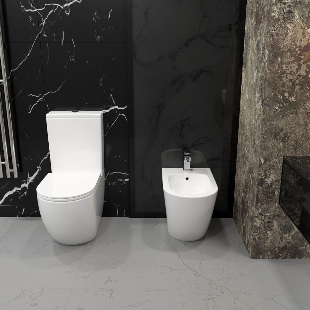 Купити Унітаз підлоговий Koller Pool ROUND SMART з сидінням Soft-close ...