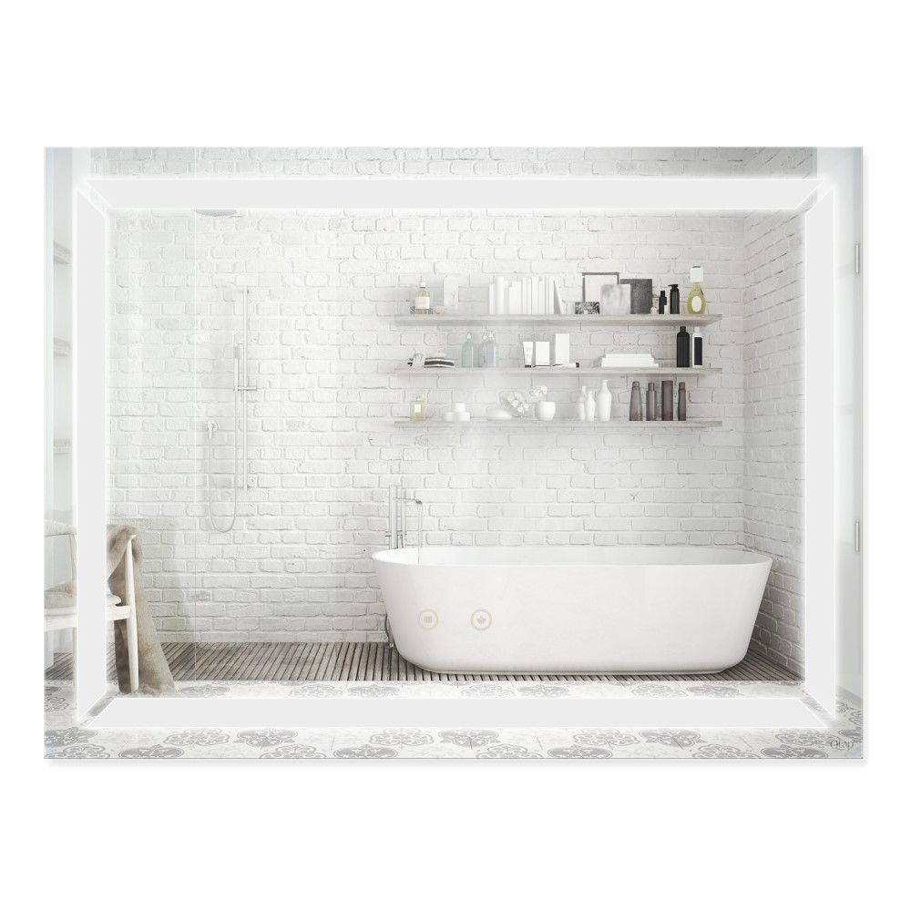 Купити Дзеркало Qtap Mideya 80х60 (DC-B605) з LED-підсвічуванням ...