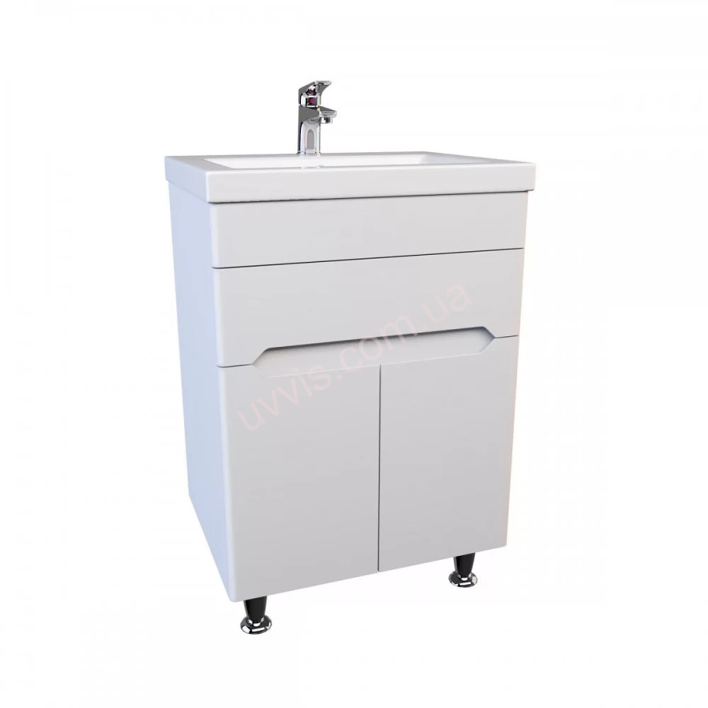 Купити Тумба RESPECT ALLET підлогова At-1 з умивальником Sava 60 ...