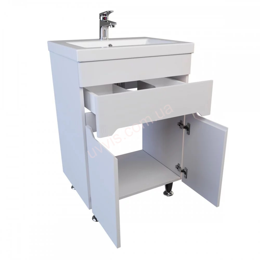 Купити Тумба RESPECT ALLET підлогова At-1 з умивальником Sava 60 ...